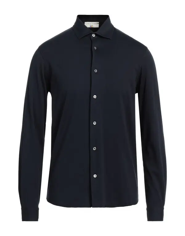 FILIPPO DE LAURENTIIS Shirt Size Cotton - Midnight Blue