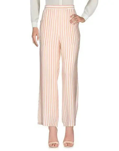 SEVENTY VENEZIA Cupro Wide-leg Pants - Pink