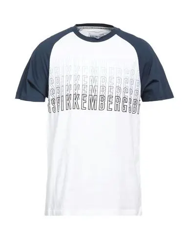 BIKKEMBERGS T-shirt Size Cotton, Elastane