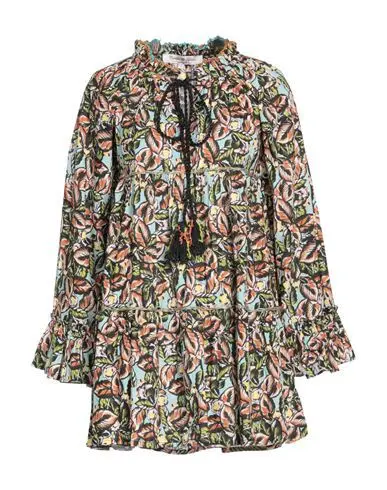 CONNOR & BLAKE Floral Print Cotton Mini Dress