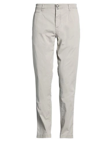 JACOB COHЁN Cotton Blend Chino Pants - Light Grey