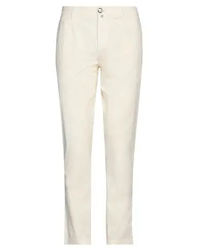 JACOB COHЁN Pants Size Cotton, Elastane - White