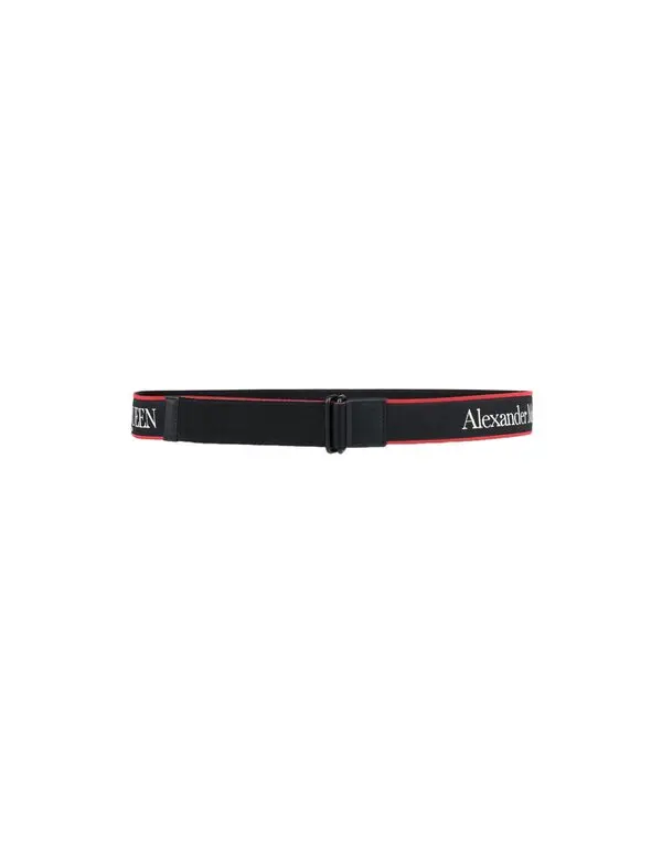 Alexander McQueen Two-tone Belt - Black