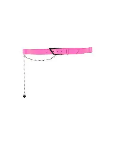 Attico Calfskin Belt - Pink