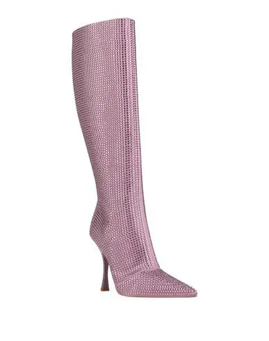 Liu Jo Embellished Textile Boots - Pink