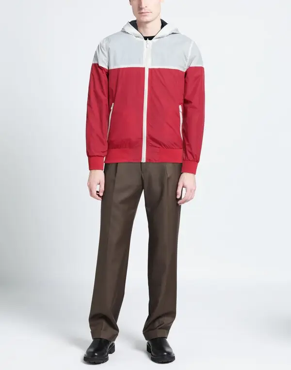 HOMEWARD CLOTHES CO. Techno Fabric Windbreaker - Red