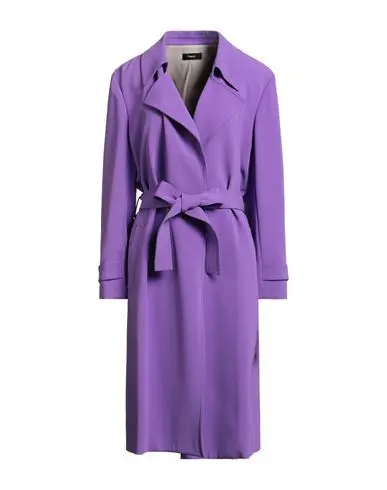 Theory Triacetate & Polyester Overcoat - Mauve