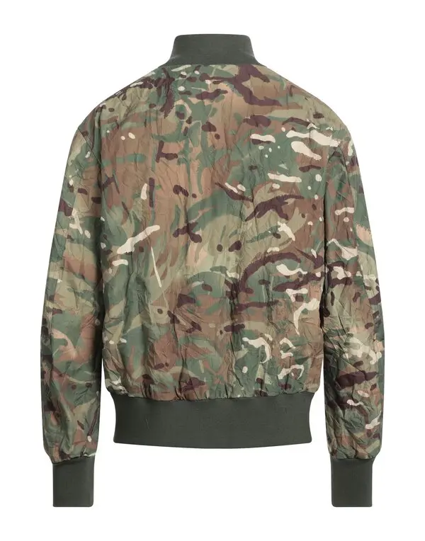 Dolce & Gabbana Camouflage Bomber Jacket - Green