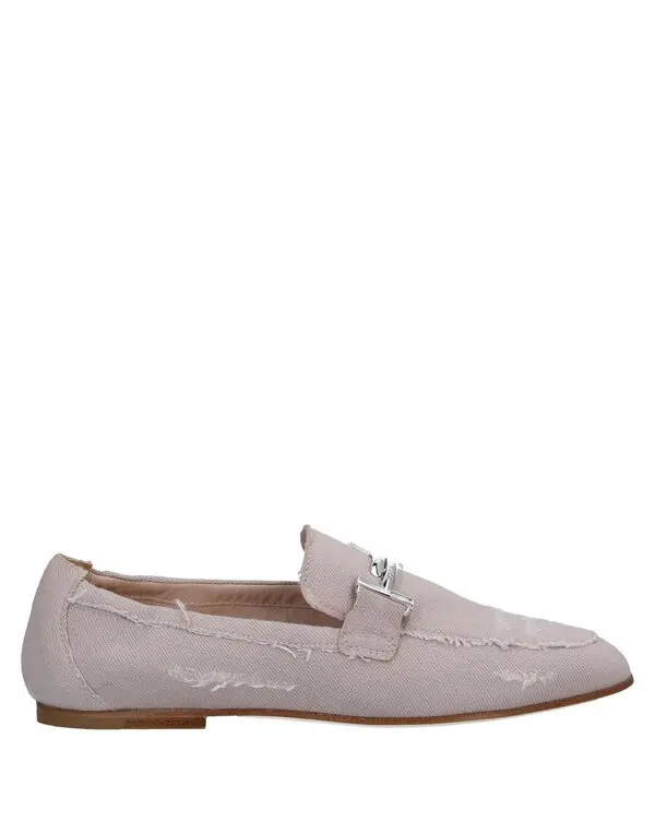 TOD'S Textile Fiber Loafers - Pink
