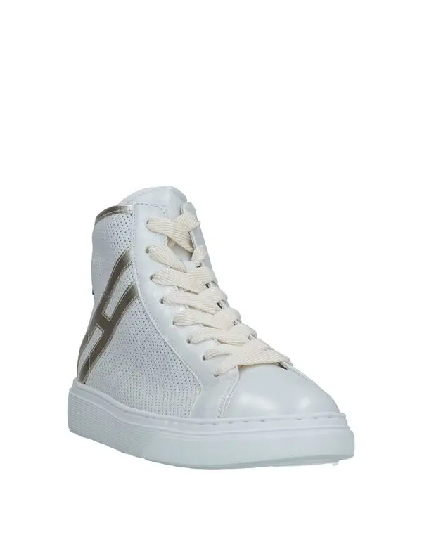 Hogan Leather High-top Sneakers - Light Grey