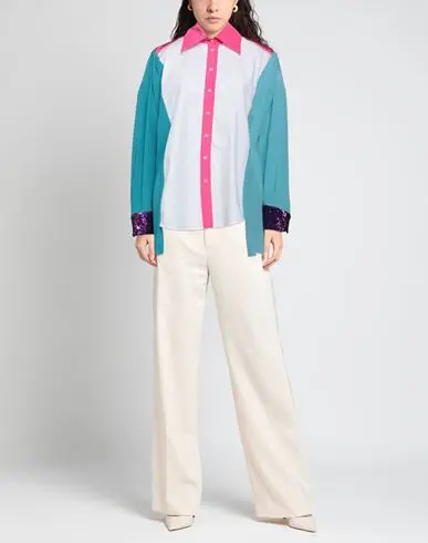 Dolce & Gabbana Multicolor Woven Shirt - Pink