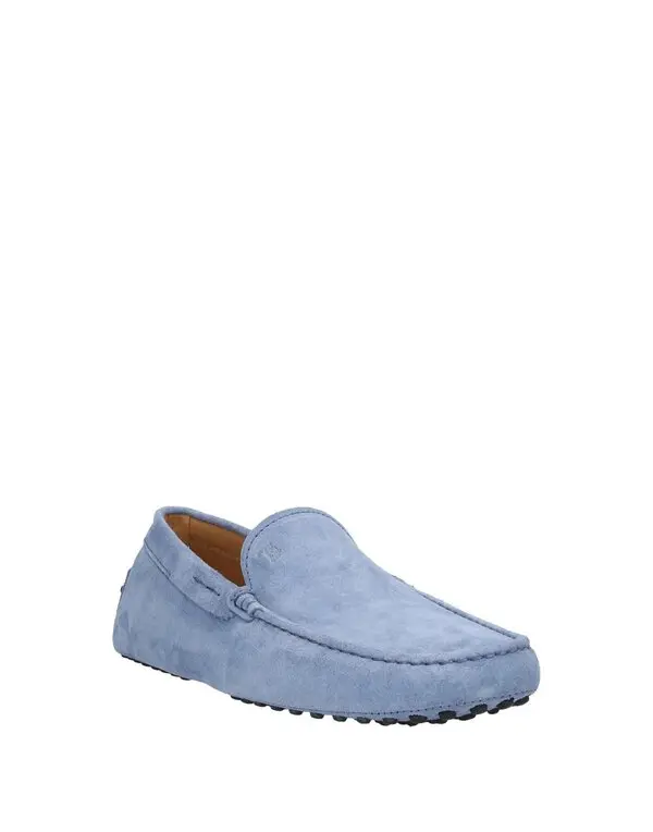 TOD'S Loafers In Leather - Blue