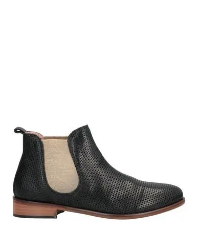 POLLINI Leather Chelsea Boots - Black