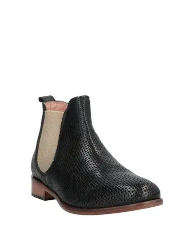 POLLINI Leather Chelsea Boots - Black
