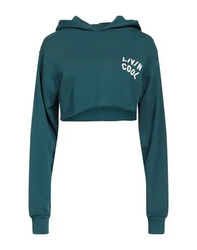 LIVINCOOL Cotton Sweatshirt - Deep Jade