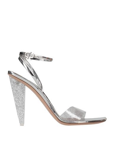 GIANVITO ROSSI Leather Sandals - Silver