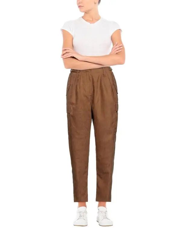 LIU •JO Tapered Pants - Camel