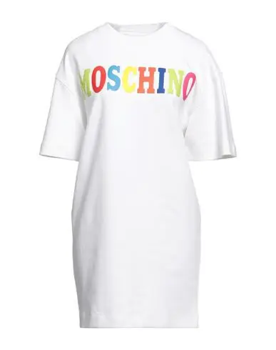 Moschino Mini T-shirt Dress - White