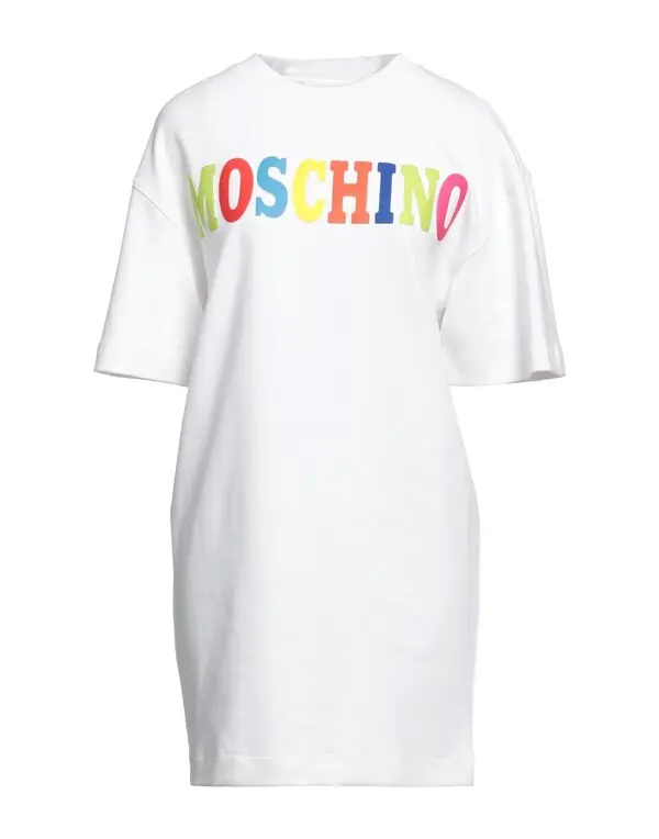Moschino Mini T-shirt Dress - White
