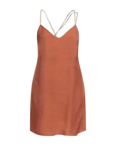 Malìparmi Mini Slip Dress - Brown