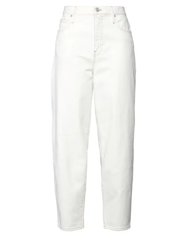 FRAME Cotton Boyfriend Jeans - Ivory