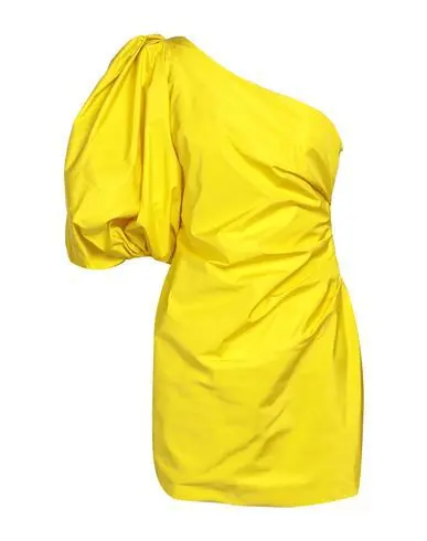 Pinko Mini One-shoulder Dress - Yellow