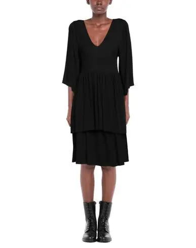 SCAGLIONE Midi Dress - Black