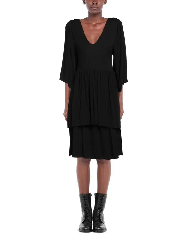 SCAGLIONE Midi Dress - Black