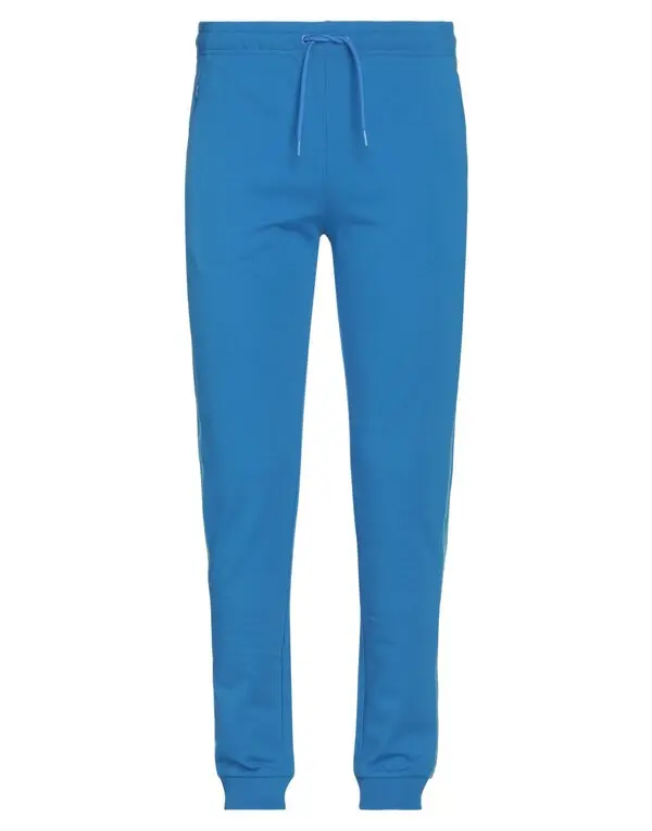 BIKKEMBERGS Pants Size Cotton, Elastane - Blue