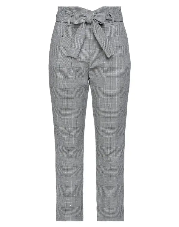 Liu Jo Tapered Flannel Pants