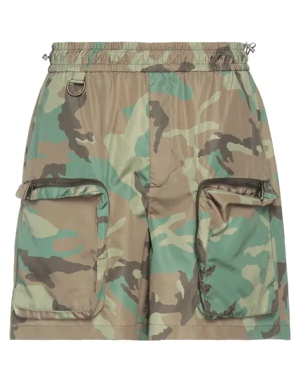 Dolce & Gabbana Military Camouflage Shorts - Green