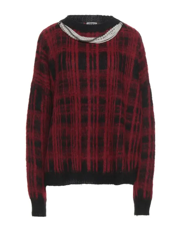 Liu Jo Tartan Pattern Knit Sweater