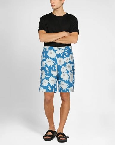 Jacquemus Cotton Floral Bermuda Shorts