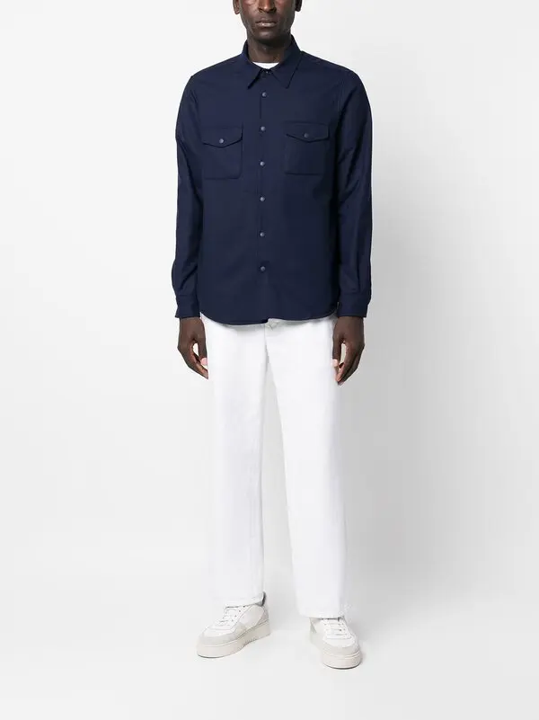 Aspesi Buttoned-up Long-sleeved Shirt
