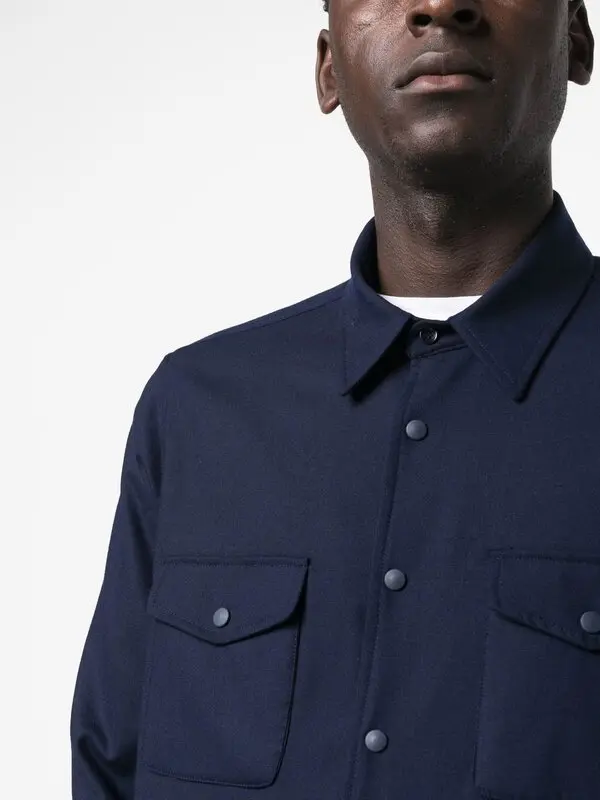 Aspesi Buttoned-up Long-sleeved Shirt