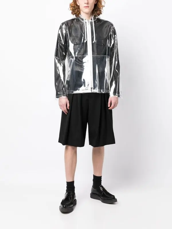 BLACK COMME DES GARÇONS Slogan-print Jacket