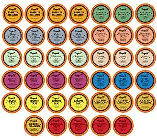 TWO RIVERS COFFEE Prospect Tea Company 40-count Assorted Variety Pack Tea Pods
