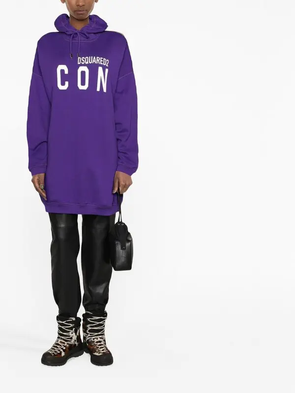 Dsquared2 Oversized Logo-print Hoodie