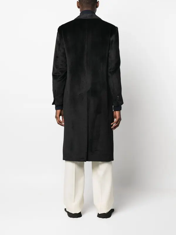 Giuliva Heritage Textured Single-breasted Coat