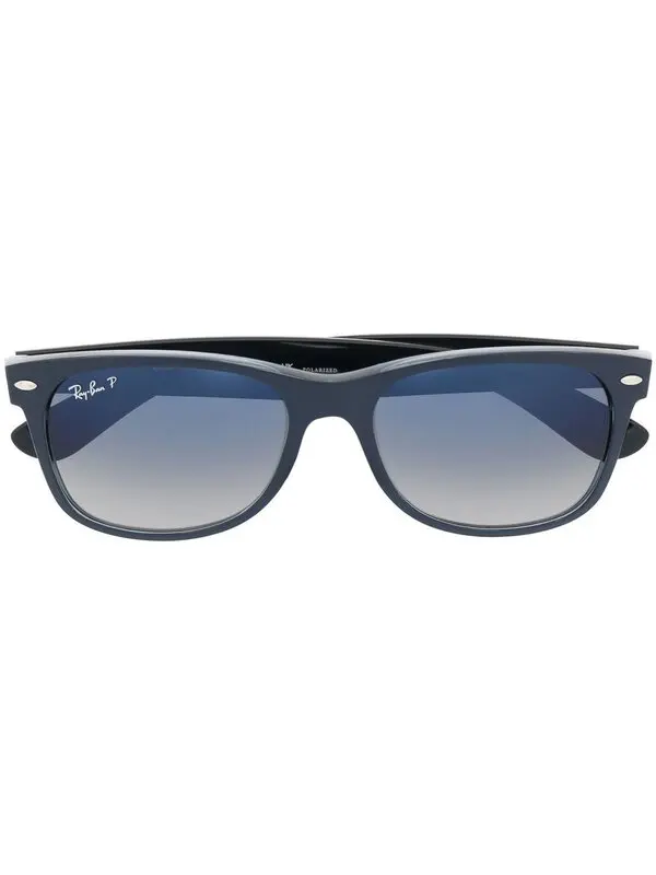 Ray-ban Square-frame Tinted Sunglasses - Blue