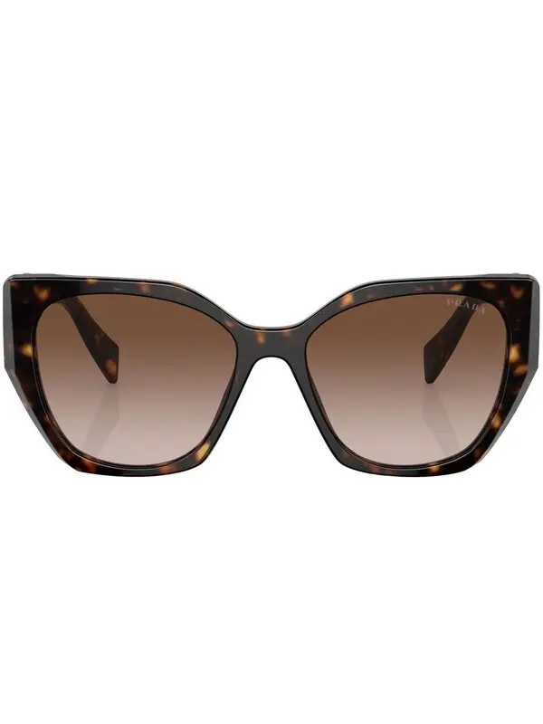 Prada Tortoiseshell-frame Sunglasses - Green