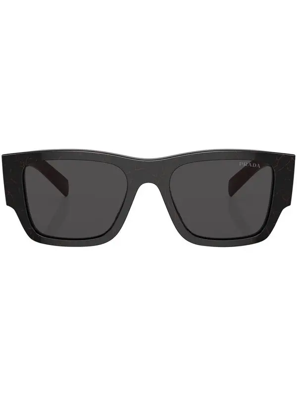Prada Square-frame Sunglasses - Black