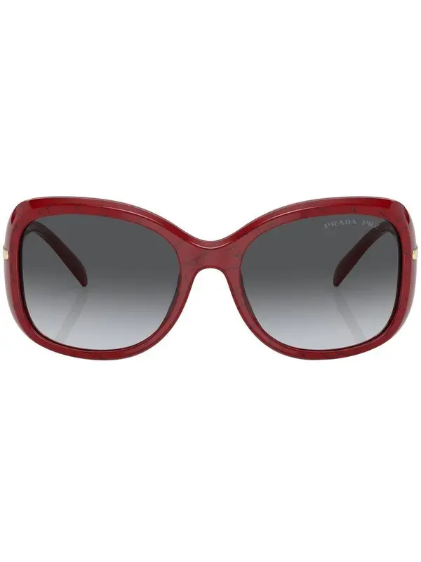 Prada Logo-arm Detail Sunglasses