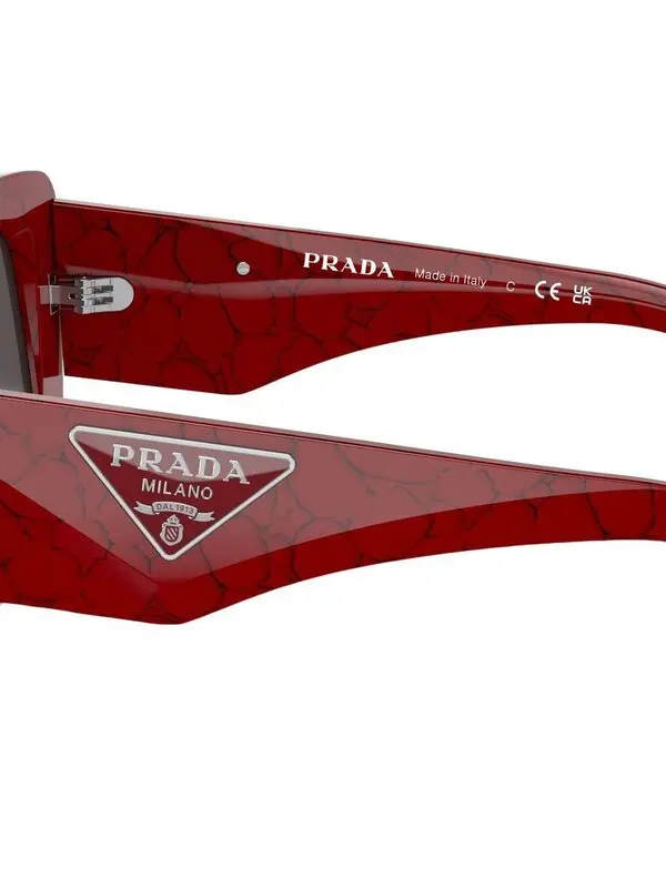 Prada Geometric-frame Sunglasses