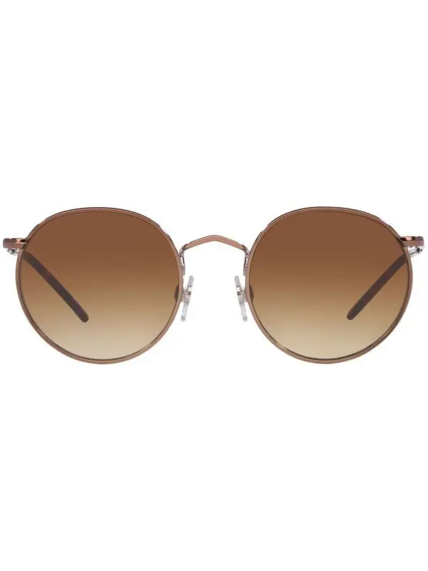 SUNGLASS HUT Round-frame Sunglasses By - Brown