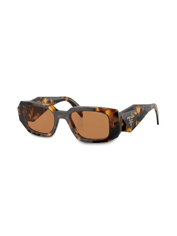 Prada Symbole Rectangle Sunglasses - Green