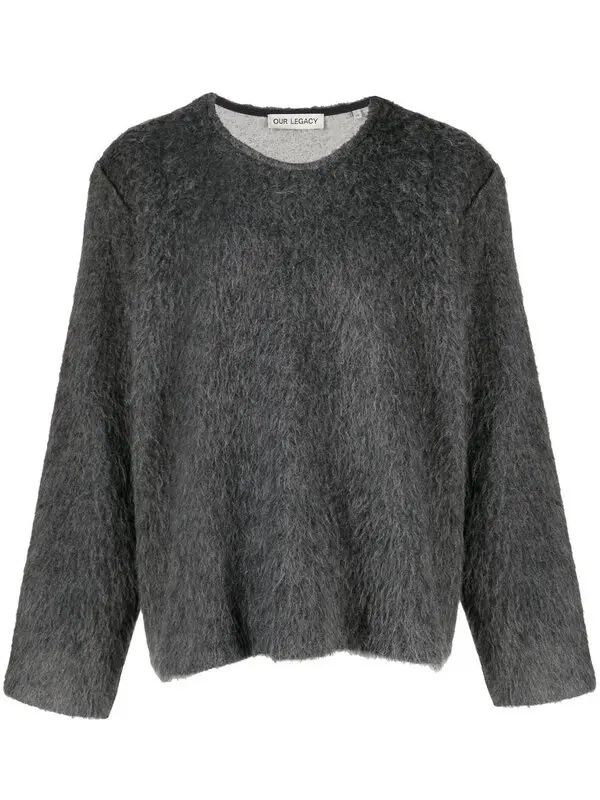 Our Legacy Textured Knit Jumper - Grey