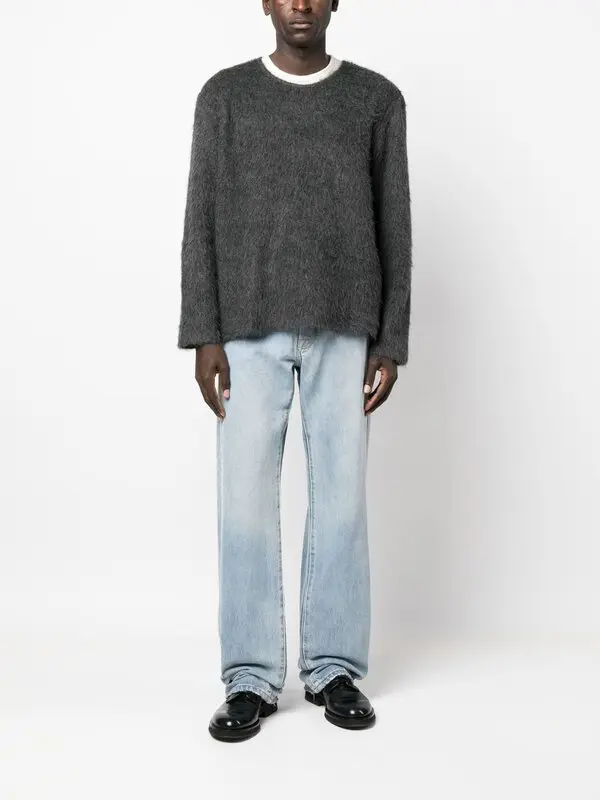 Our Legacy Textured Knit Jumper - Grey