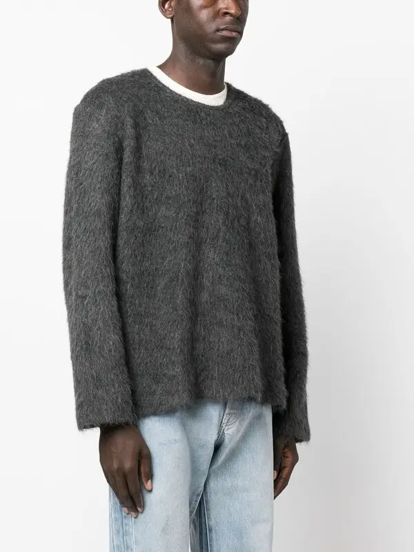 Our Legacy Textured Knit Jumper - Grey