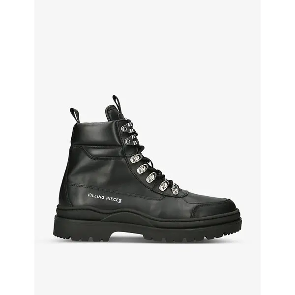 Filling Pieces Mountain Lace-up Leather Ankle Boots